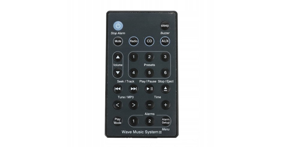 Telecomanda pentru Bose Wave Music System III, x-remote, Negru | Okazii.ro