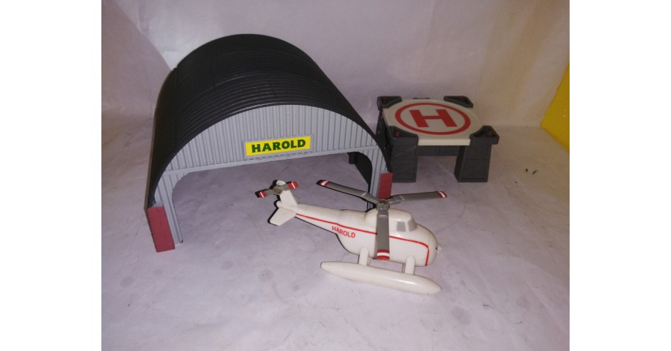 bnk jc Thomas & Friends TrackMaster - Harold la hangar | arhiva Okazii.ro
