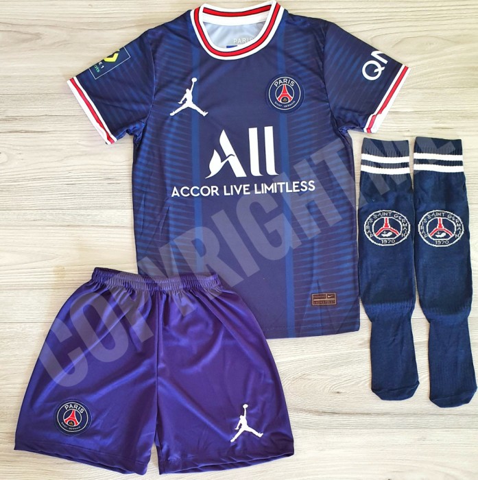 Compleu Echipament fotbal pentru copii JORDAN PSG NEYMAR ultimul model ...