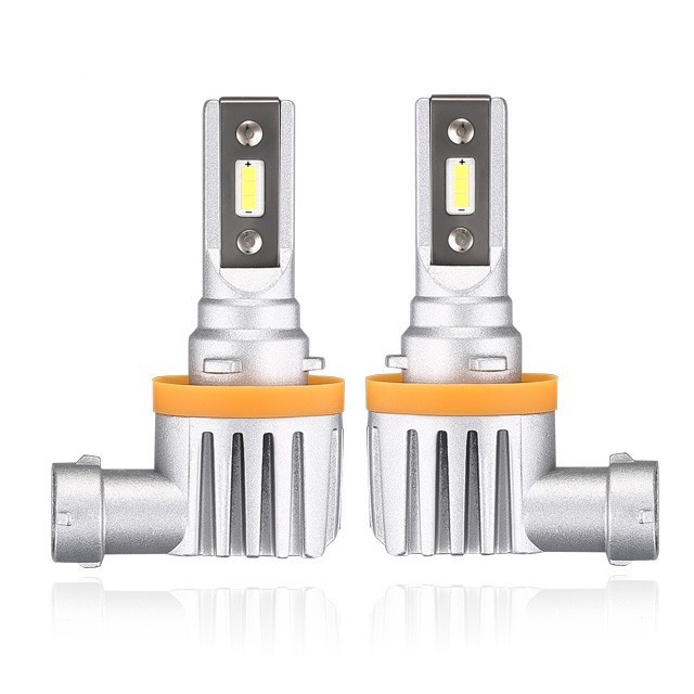 Set Bec H11 cu LED CSP2121 4000 lumen 6000k Voltaj: 12-24V COD: EV12 ...