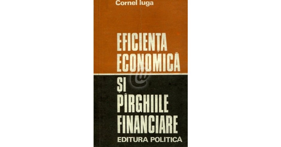 Eficienta economica si parghiile financiare | arhiva Okazii.ro