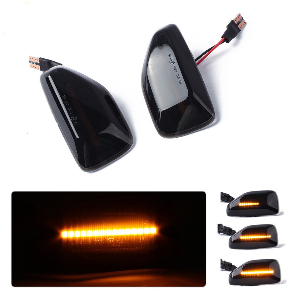 SET 2 Lampi semnalizare dinamica DACIA Logan 2 / Duster 2 / Sandero ...