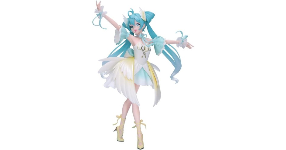 Vocaloid Evolve Hatsune Miku (Classical Tuning Swan Lake) figure 21 cm ...