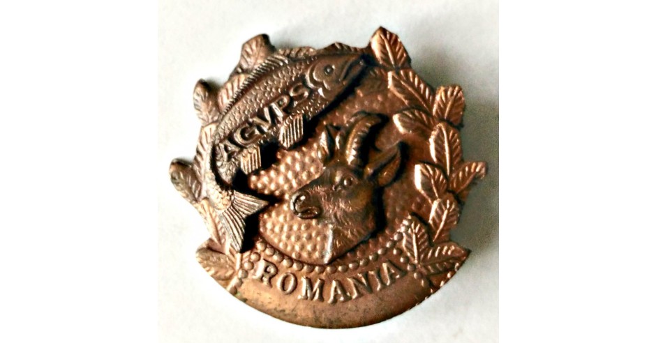 INSIGNA AGVPS CAPRA NEAGRA SI PESTE VANATOARE PESCUIT AJVPS AVPS ...