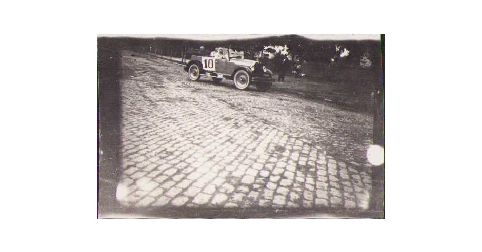 C108 Poza 1924 concurs auto numar de Bucuresti automobil epoca marca ...