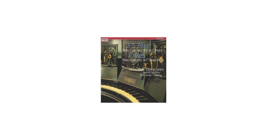 Disc vinil J.S. Mayr / F. Ries, Maria Littauer, Hamburg Symphony, Alois ...