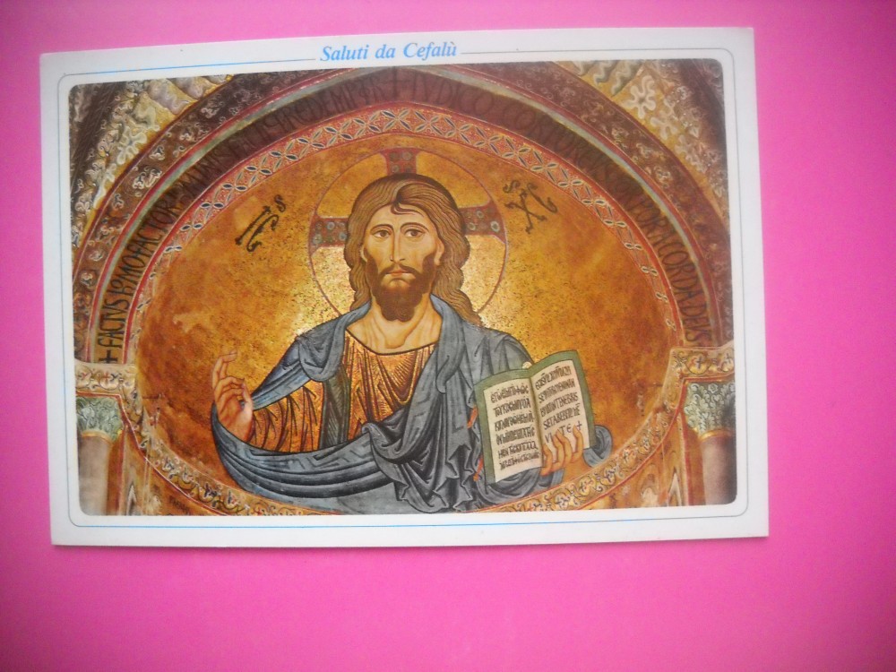 HOPCT 78770 MOZAIC ISUS -DOMUL CEFALU -ITALIA-NECIRCULATA | arhiva ...