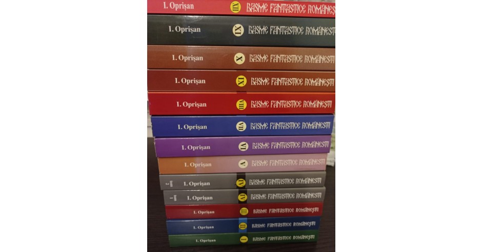 I. Oprisan - Basme fantastice romanesti (colectie integrala, 13 carti ...