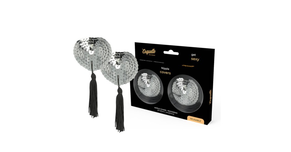 Ornamente Sfarcuri Argintii Coquette Chic Desire - Nipple Covers ...