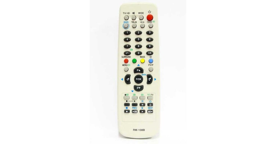 Telecomanda compatibila TV Sanyo RM-108B cod ER 383 /MFY 373 (135), Oem ...