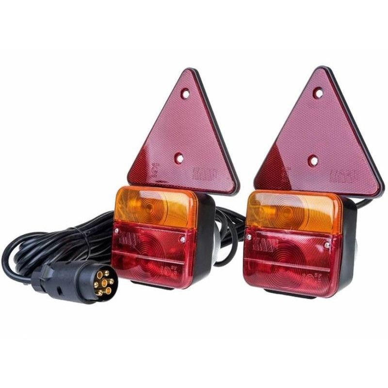 Lampa stop remorca cu cablu si magnet | arhiva Okazii.ro