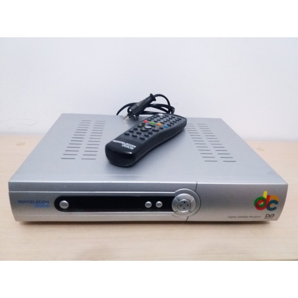 Receiver digital Romtelecom Dolce, argintiu, stare foarte buna ...