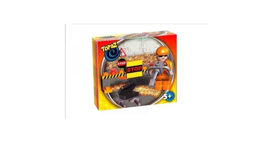 Set De Construit Tip Lego Muncitor Pe Santier Okazii Ro