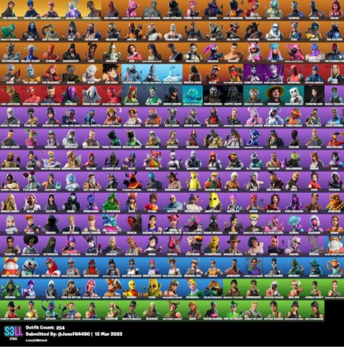 Vand cont de fn cu 200+ skins take the elf, travis scott mesaj pe discord badan | Okazii.ro