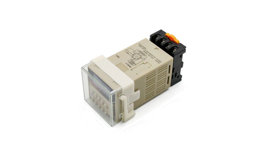 Controller Digital Timer, Releu de Timp DH48S-S, programabil, 0.1s-990h ...
