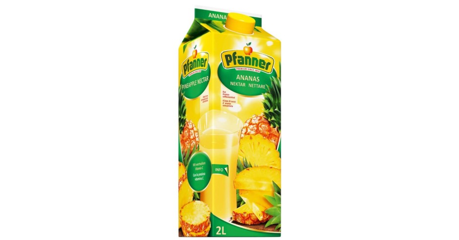Suc de Ananas Pfanner, 1 L, Suc Natural de Ananas, Suc din Fructe, Suc ...