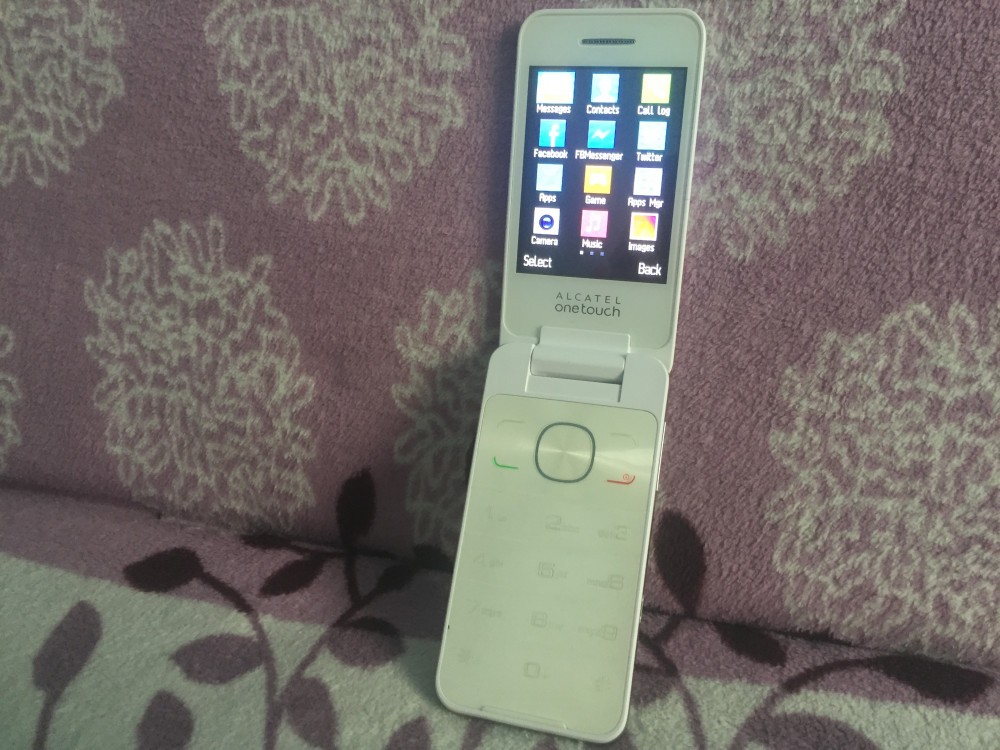 TELEFON CU CLAPETA ALCATEL 2012D DUAL SIM FUNCTIONAL.CITITI ATENT ...