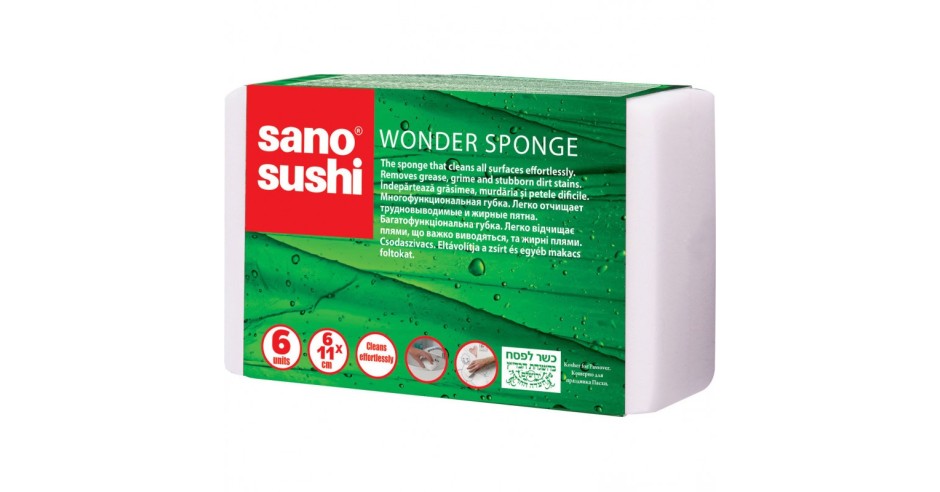 Set bureti universali Sano Sushi Magic Sponge, 6buc | arhiva Okazii.ro
