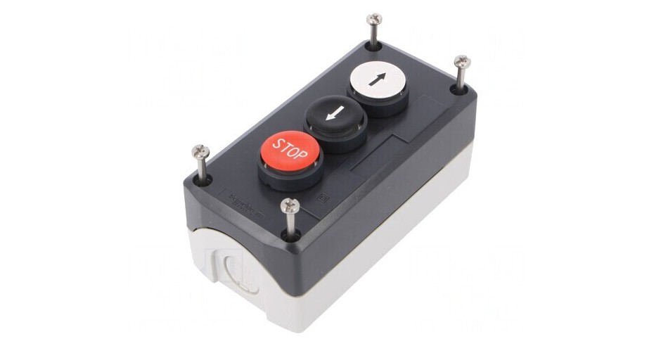 Casetă de comandă Harmony XB5 cu 3 butoane IP66 plastic | Okazii.ro