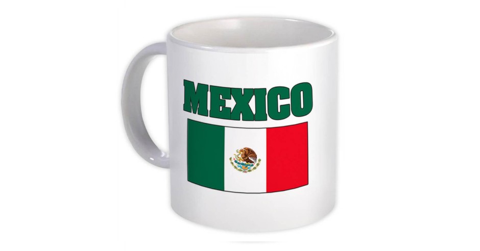 Mexic : Cadou Halba : Steag Chest Mexican Country Expat Patriotic Flags ...