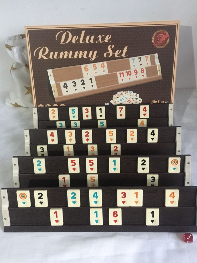 Remi tabla plina - Rummy remy lemn masiv. SIGILAT ! | arhiva Okazii.ro