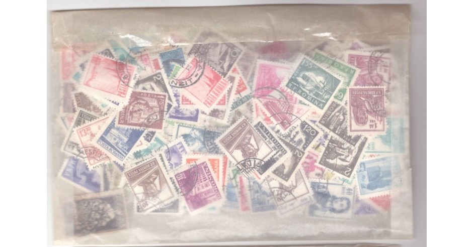 Romania - Lot mare timbre vechi, stampilate | arhiva Okazii.ro