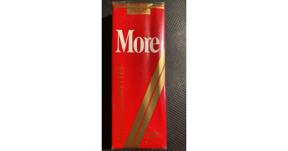 MORE PACHET PLIN CU TIGARI DE COLECTIE,SIGILAT/ ANII'80/ FARA COD DE ...