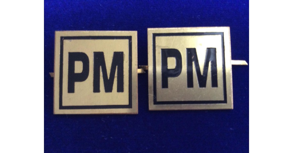 Insigne militare - Semne de arma - Semne Poli?ie Militara PM actuale ...
