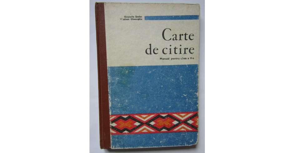 Graziella Stefan - Carte de citire. Manual pentru clasa a V-a (1979 ...