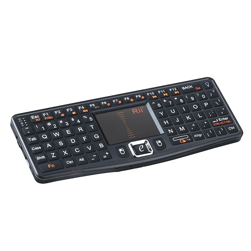 Mini tastatura Rii N7 wireless qwerty multimedia cu touchpad | arhiva ...