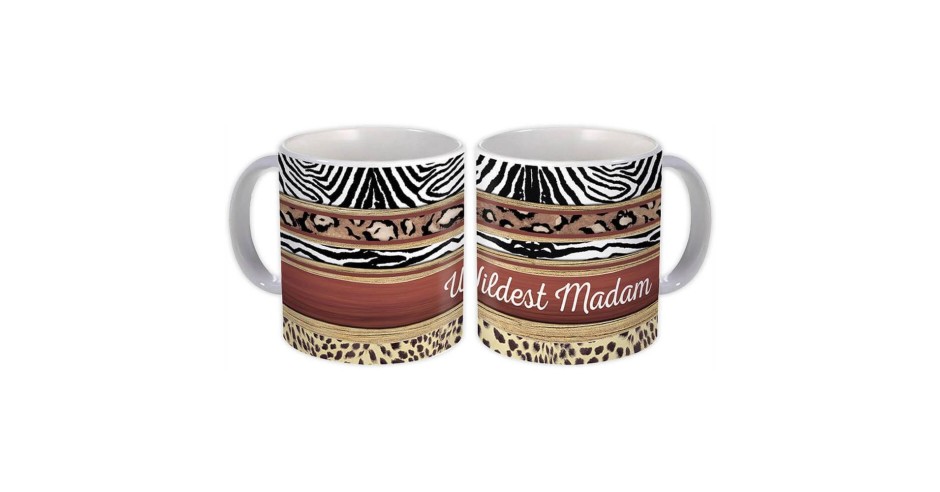 Cea mai salbatica doamna : Cadou Halba : Animal Print Zebra Cheetah ...