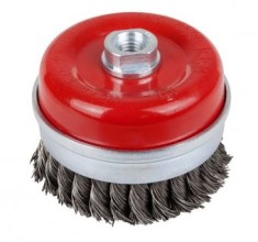 Perie sarma inox cupa toroane flex - polizor unghiular ,diametrul 100 ...