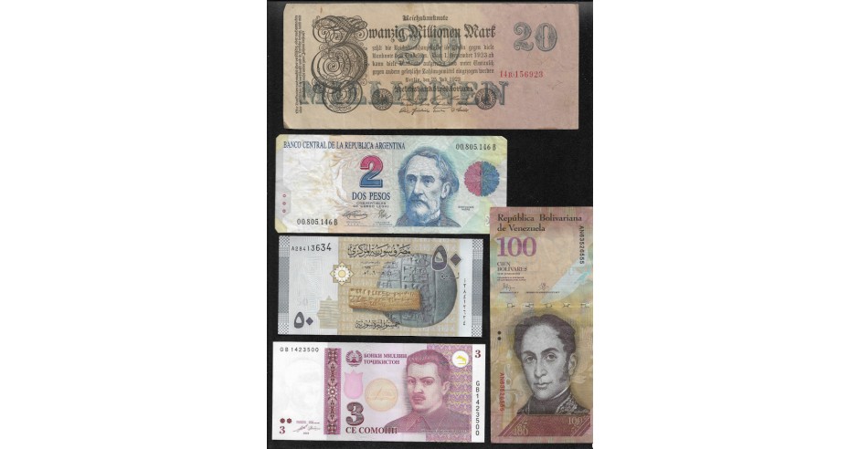 Set #92 15 bancnote de colectie (cele din imagini), Europa | Okazii.ro