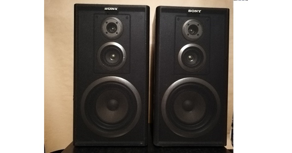 Boxe rare Vintage SONY SS-A502 - 3 Cai/120 w - Serii Consecutive ...