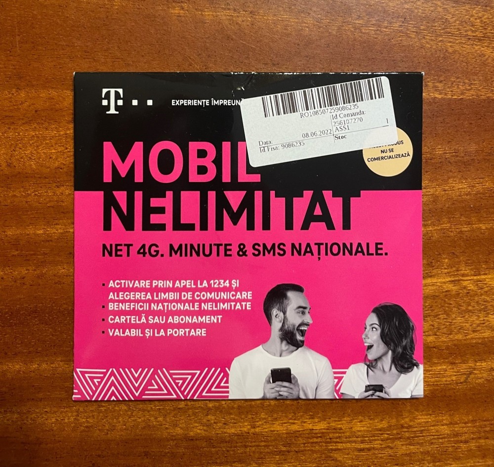Cartela telefon Telekom cu numar si internet 30 zile (Noua!) | arhiva ...