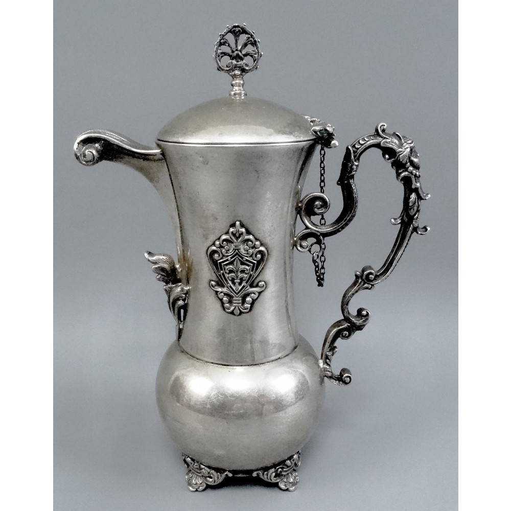 Carafa din argint cu capac | arhiva Okazii.ro
