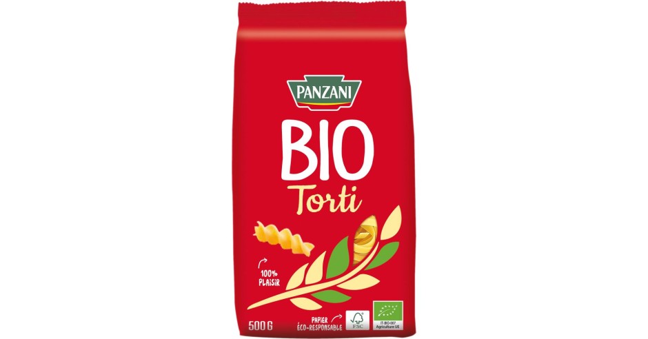 Paste Fainoase Bio Torti Panzani, 500 g, Paste Panzani, Paste Torti ...