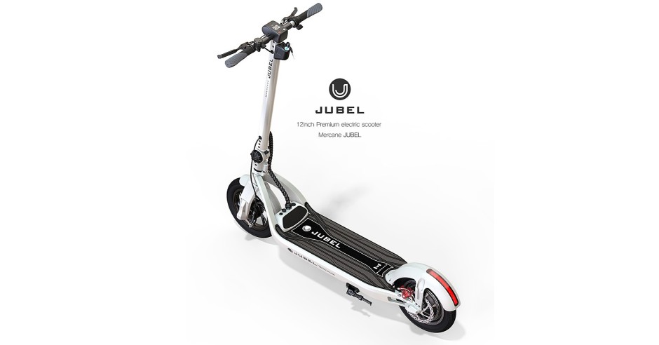 Trotineta electrica Mercane Jubel 2021, putere 800W, 15 A, 12 Inch ...