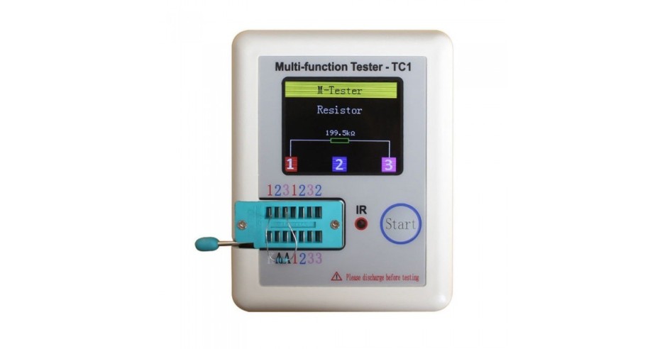 ESR-metru multifunctional cu afisaj grafic TFT plus instructiuni in ...