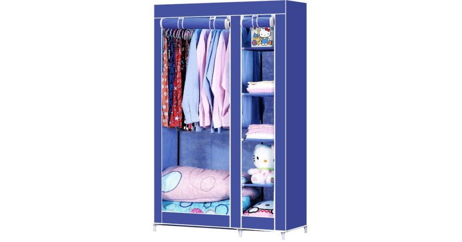 Dulap de haine din panza cu schelet metalic 68110 | arhiva Okazii.ro