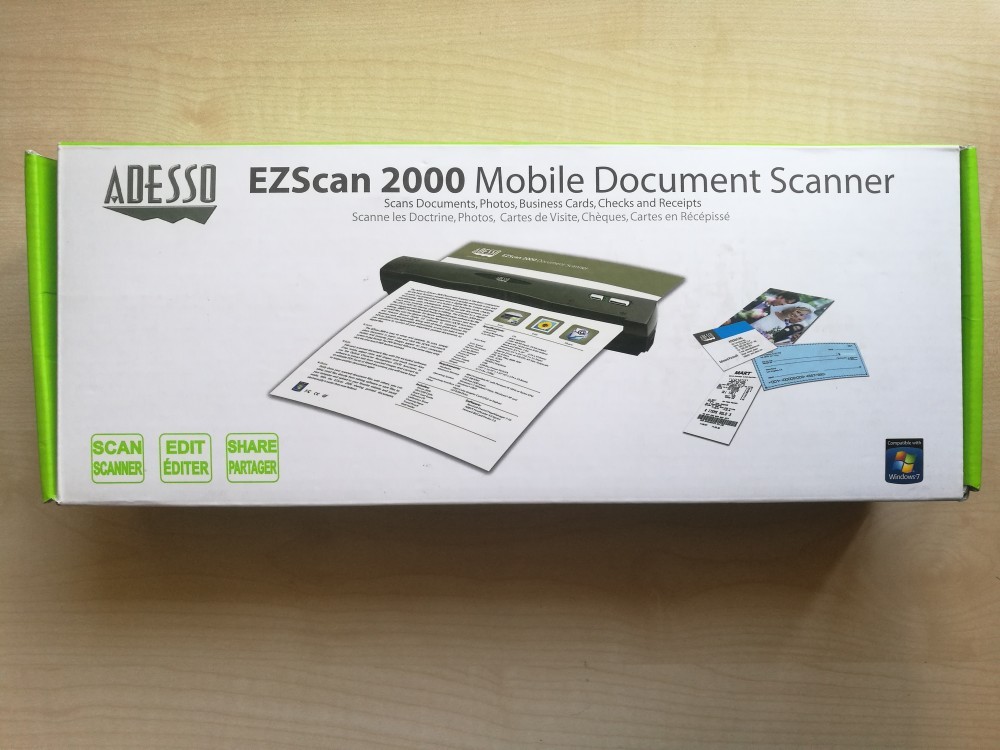 Scanner portabil EzScan 2000 Mobile Document Scanner | arhiva Okazii.ro