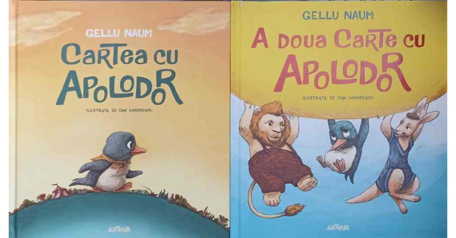 CARTEA CU APOLODOR. A DOUA CARTE CU APOLODOR VOL.1-2 ILUSTRATA DE DAN ...