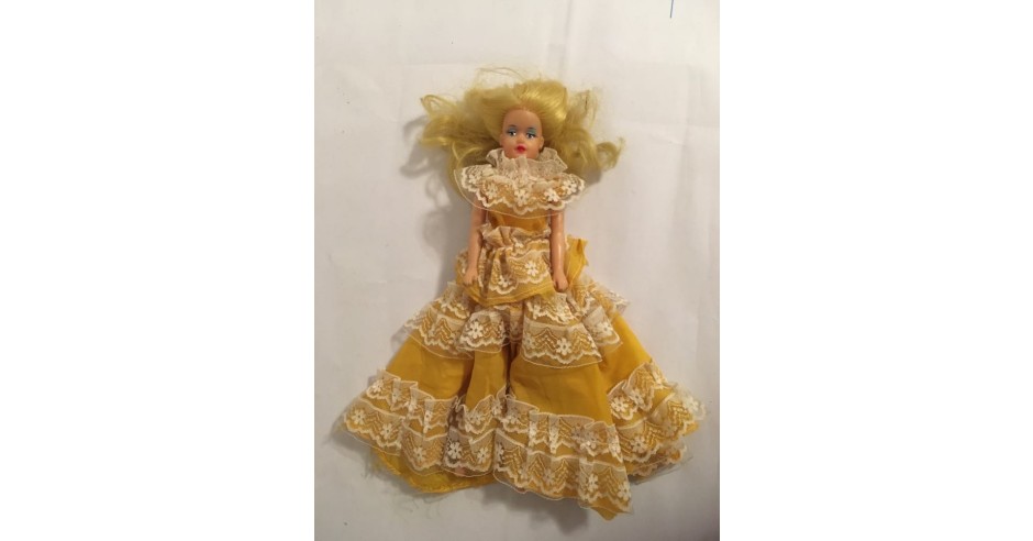 Papusa Geta Aradeanca Barbie, anii 80, de cauciuc, 30cm | arhiva Okazii.ro