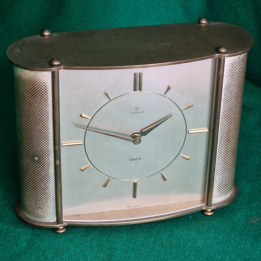 CEAS CU GONG LA JUMATATE SI ORA, 8 ZILE-JUNGHANS-GERMANIA anii '30 stil ...