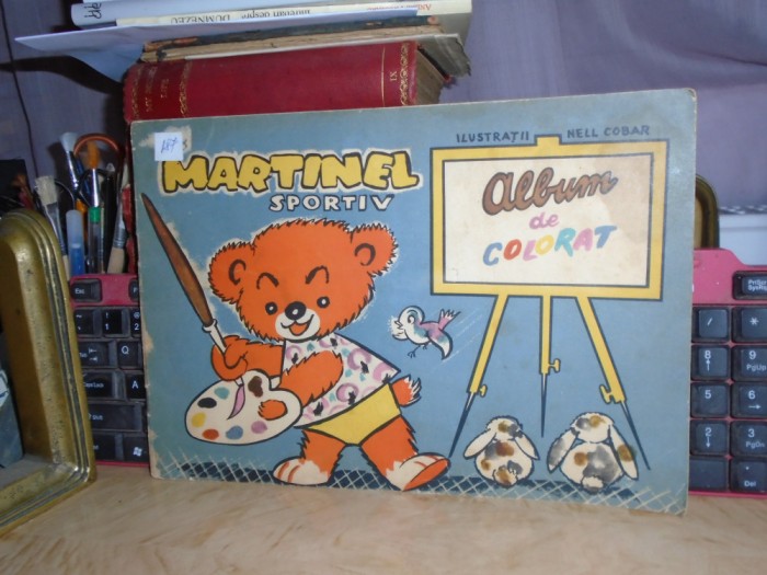 NELL COBAR - MARTINEL SPORTIV * ALBUM DE COLORAT , 1962 | Okazii.ro