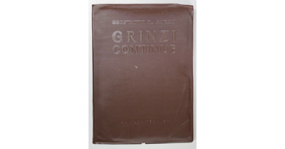 GRINZI CONTINUE. TABELE DE CALCUL de CONSTANTIN N. AVRAM 1959 | Okazii.ro