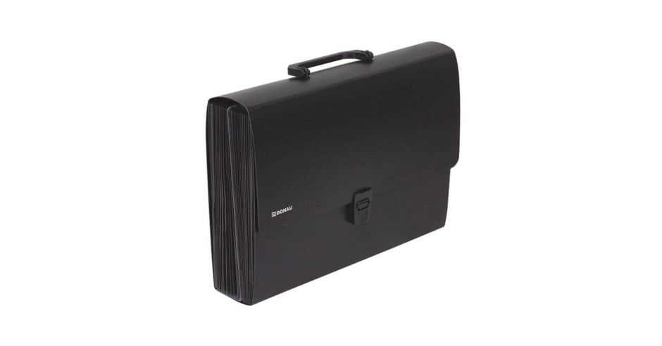 Servieta Expandabila din Plastic Donau, A4, 26 Compartimente, 300 Coli ...