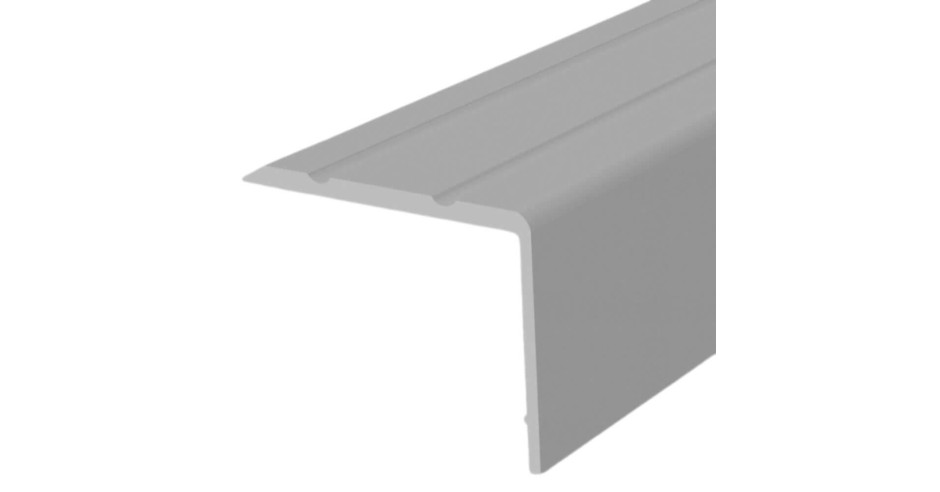 Profil Treapta 3971, 0.9 m, Aluminiu, Argintiu, Profil Treapta 90 cm ...