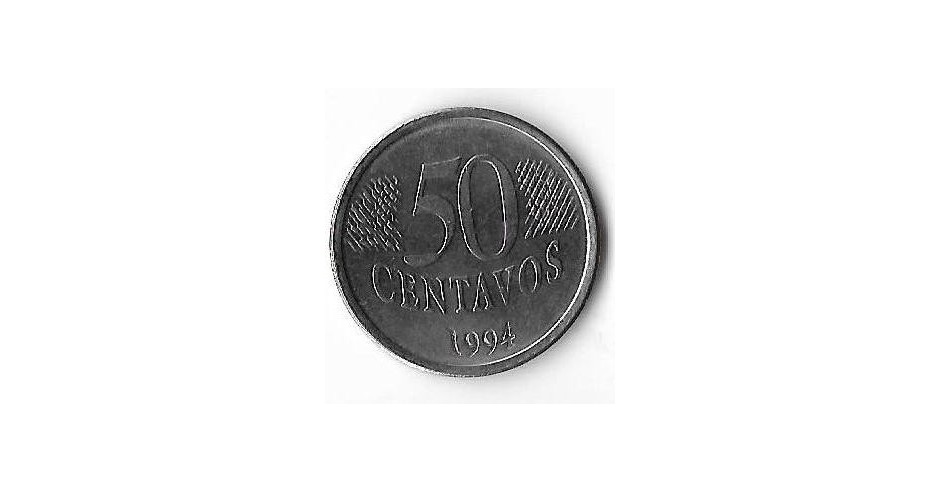 Moneda 50 centavos 1994 - Brazilia | arhiva Okazii.ro
