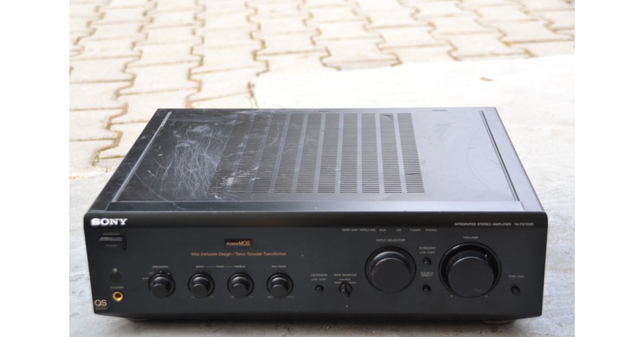 Amplificator Stereo Integrat Sony TA-FE700R, 60W, 4-16 Ohmi, Traf ...